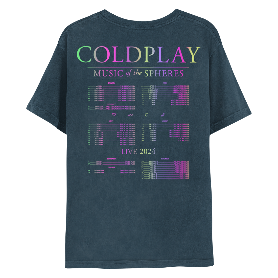 TEES – Coldplay UK